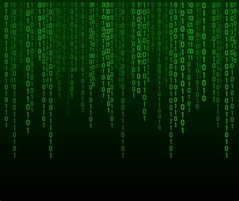 Premium Vector Matrix Background Cyber Security With Binary Code