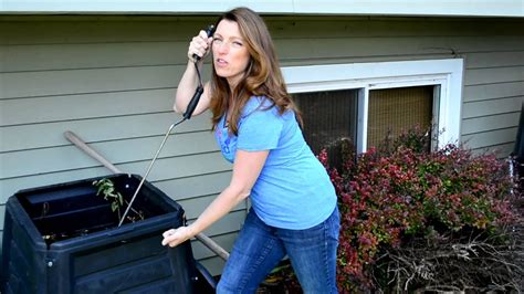 Easy Way To Turn Garden Compost YouTube