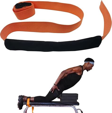 Nordic Curl Strap，nordic Strap With Ankle Pad Triple Flexion Nordic Hamstring Curl Strap