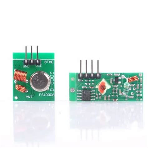 433mhz Rf Transmitter And Receiver Module 3v 1mhz At Rs 92 Piece In New Delhi