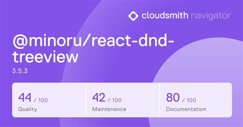 Minorureact Dnd Treeview 353 Npm Package Quality Cloudsmith