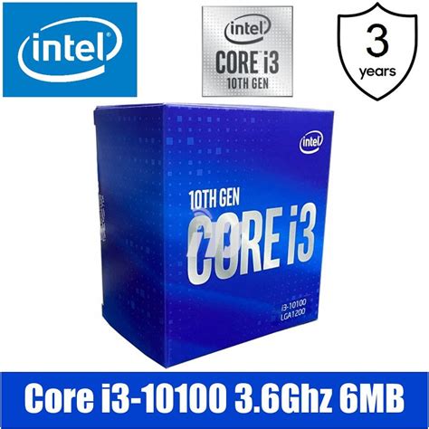 Intel Core I Th Gen Processor Comet Lake MB Cache Ghz Shopee Malaysia