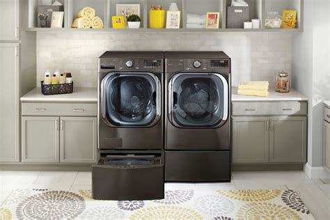 Lg Thinq Smart Washer Identifies Fabric Chooses Best Wash Cycle