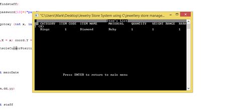 Jewelry Store Management System Using C With Source Code Sourcecodester