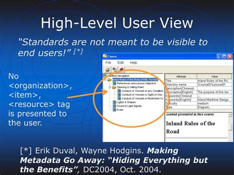 PPT CANOE A C Ourse A Ssembly And NO Rmalization Tool For E Learning PowerPoint Presentation