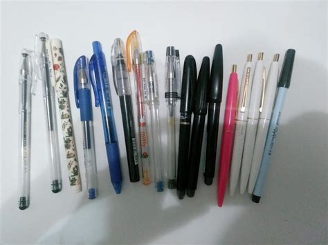볼펜 수성펜 필기구 펜 일괄 세컨웨어