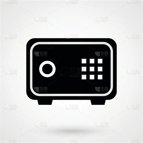 安全图标在一个简单的风格