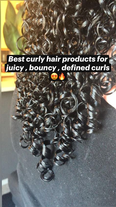 Best Curly Hair Products For Juicy Bouncy Defined Curls 😍🔥 Natural Hair Styles Curly Hair