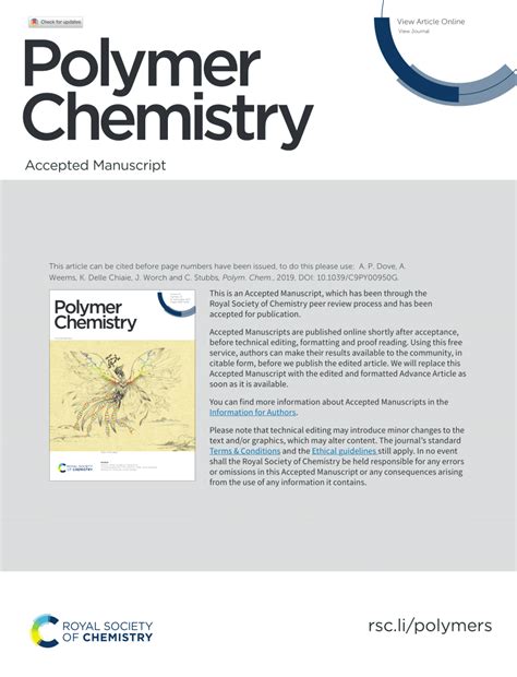 Pdf Terpene And Terpenoid Based Polymeric Resins For