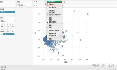 Tableau图表界面组成介绍 知乎