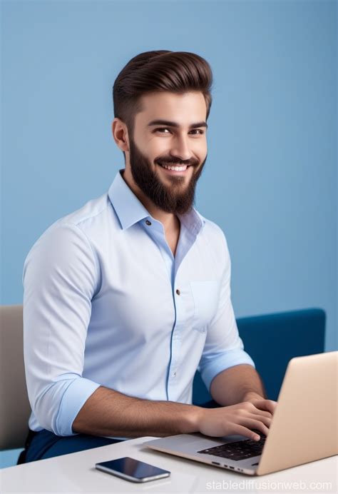 Software Developer Creating Code Using Ai Copilot Assistant Prompts