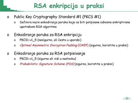 Kriptografija Zasnovana Na Asimetričnim Ključevima Eng Ppt Download