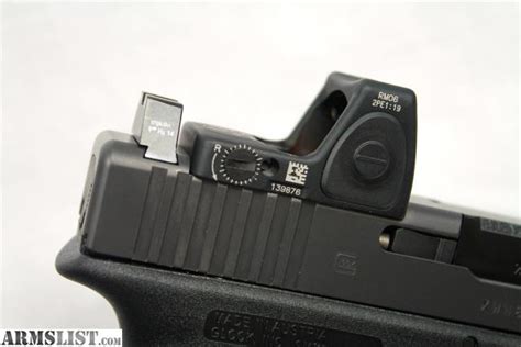 ARMSLIST For Sale Trade Glock 19 Slide With Trijicon Rmr Cut