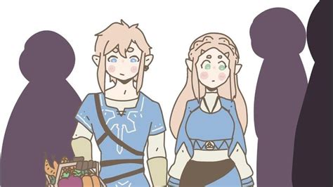 Zelink Botw Buying Groceries Zelda Funny Legend Of Zelda Breath Buying Groceries