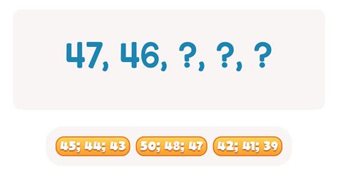 Counting Backward Numbers Practice Within 100