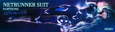 Radiate Netrunner Suit Archive Xl At Cyberpunk 2077 Nexus Mods And Community