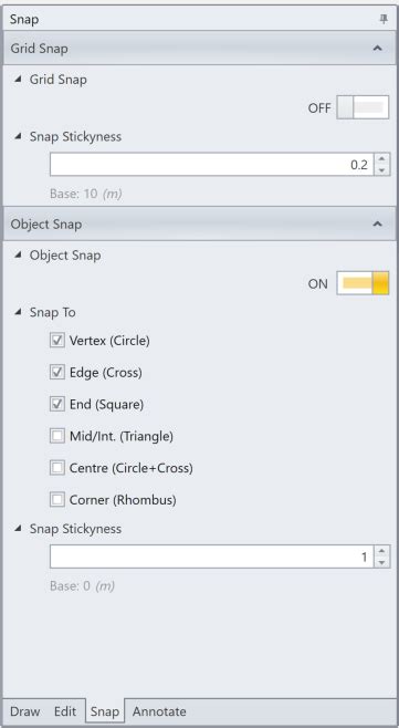 RS Documentation Tunnel Toolbar