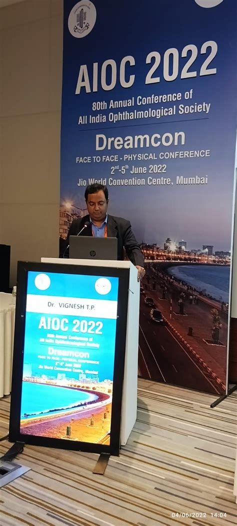 T P Vignesh On Linkedin Presented A Paper On Bullous Cscr In Aioc At