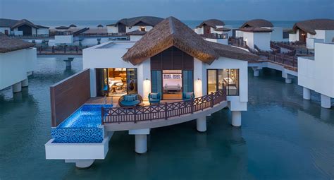 Villa Resort In Ras Al Khaimah Anantara Over Water Pool Villa