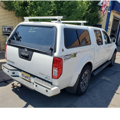 05 21 Nissan Frontier Leer Used Camper Shell White Suburban Toppers