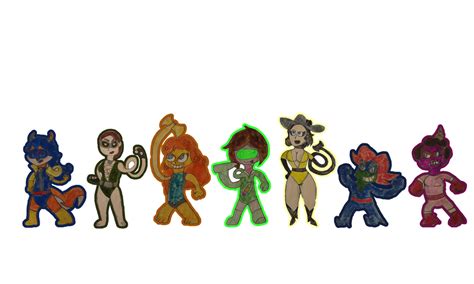 The Other Playable Stretchy Characters Dlc By Josephhallharper On Deviantart