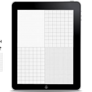 Brushes Procreate Planner Procreate Grid Brush Procreate Stamps Lined Grid Dotted Graph Paper