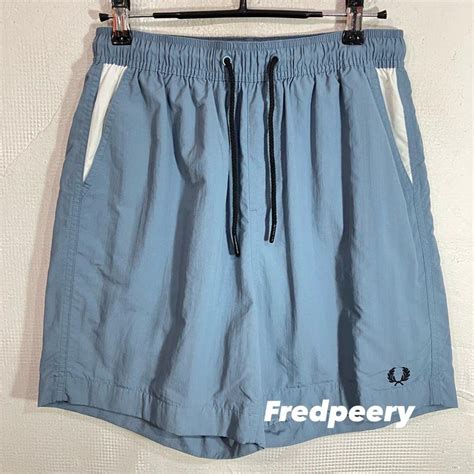 프레드페리 로고 밴딩 반바지 Yf46 헬로마켓