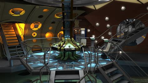 Doctor Who 2012 Tardis Console Room By Doctorwhoone On Deviantart