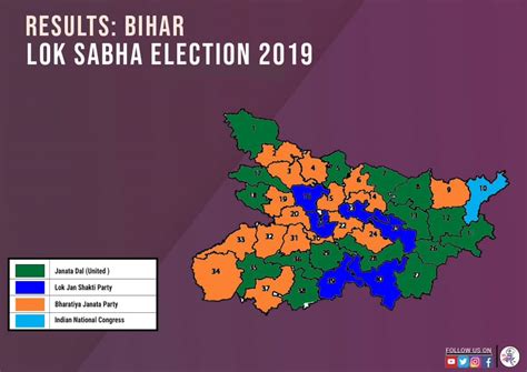 In Maps How Political Parties Fared In Lok Sabha Election 2019 Across