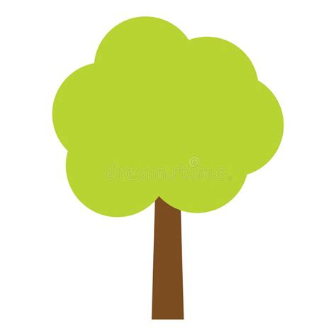 Tree Icon Forest Vector Symbol Stock Vector Illustration Of Concept Decorative