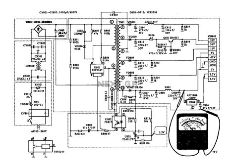Coship Cdvb3188v Receiver Switching Power Supply Circuit Under Switching Power Supply Circuits