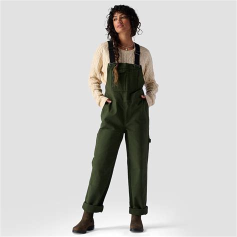 Stoic Cotton Canvas Overall Womens Clothing
