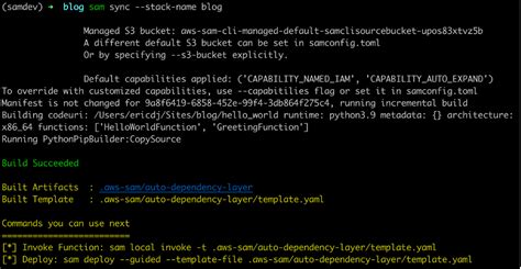 Accelerating Serverless Development With AWS SAM Accelerate AWS Compute Blog