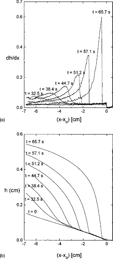 Figure 2 From Waiting Time Solutions Of A Nonlinear Diffusion Equation