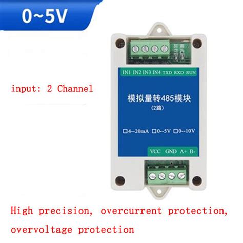 Analog Input And Output Transfer To 485 Module Modbus 0 5v 0 10v 4 20ma Lazada Ph