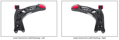 VW MK Golf ECS Performance Control Arm Kit Installation Instructions ECS Tuning