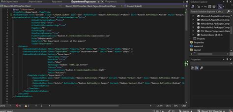 Blazor Employee Crud Using Entity Framework 2025