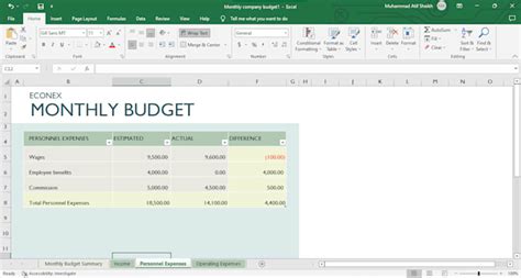 Create Attractive Excel Spreadsheet Template Formula Pdf To Excel Many