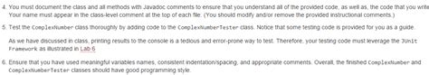Complexnumberjava Public Class Complexnumber