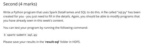 Solved In The Task Is To Answer A Question Using Python With Chegg