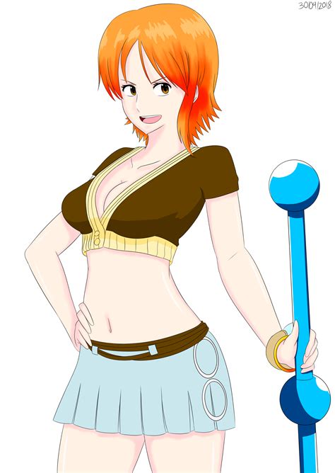 Trying To Draw Nami Form One Piece By Adrianarzola On Newgrounds