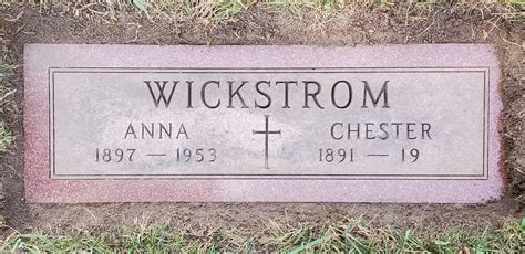 Anna Katherine Kastanek Wickstrom 1897 1953 Monumento Find A Grave