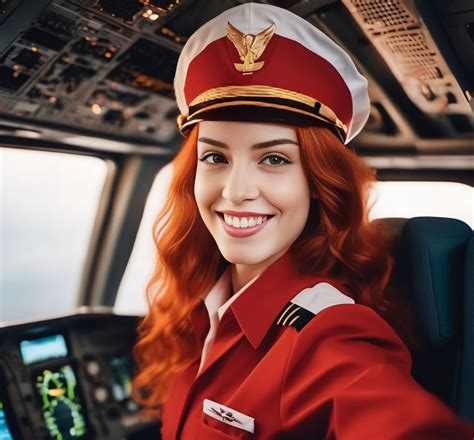 Download Ai Generated Woman Pilot Royalty Free Stock Illustration Image Pixabay
