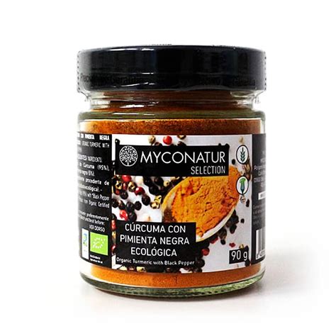 Myconatur БИО Куркума на прах корен с черен пипер 90 G Аптека Маджаров