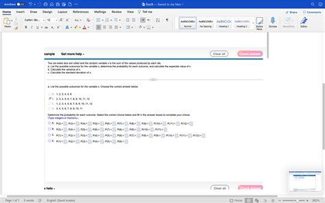 Solved Two Six Sided Dice Are Rolled And The Random Variable