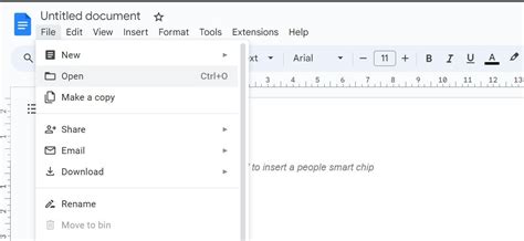 How To Open A Word Document In Google Docs