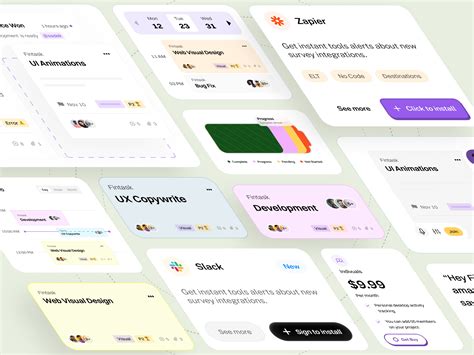 Team Dashboard Ui Components By Kemil Ramani On Dribbble