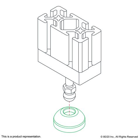 12182 swivel foot base cpi automation
