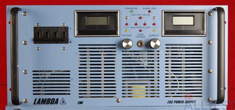 ESS D TC CE Lambda TDK EMI Alltest Instruments