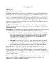 Understanding Feminist Theory In Case Conceptualization Course Hero